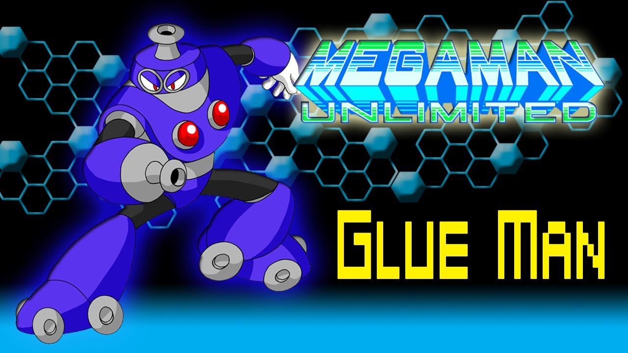 Mega Man Unlimited Walkthrough (Glue Man) - YouTube