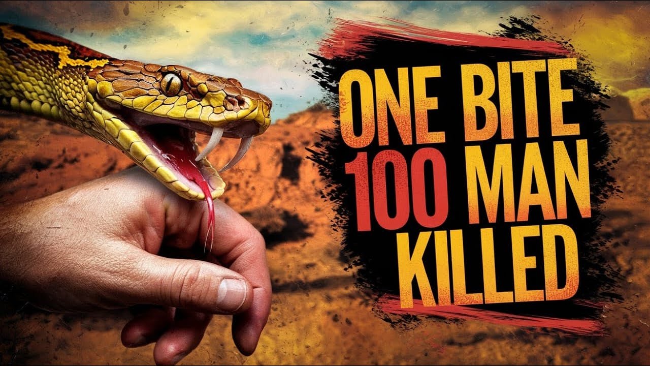 Tiapan Snakes Bite | Dangerous As a nuclear Weapon | Most venomous ...