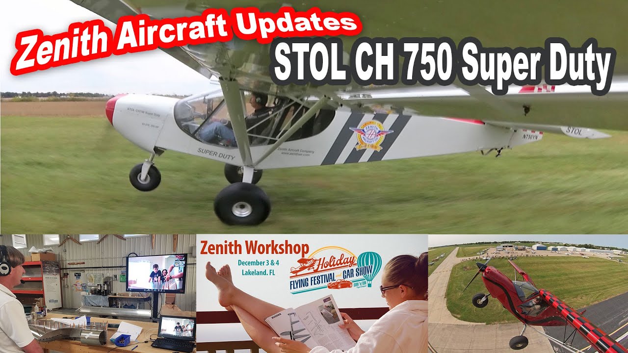 Zenith Aircraft Updates: Hands-On Workshops and more! - YouTube