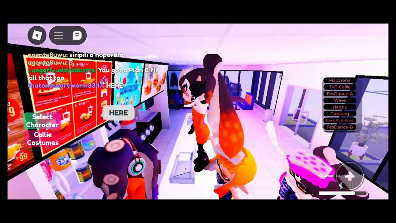 gameplay todo idiota del roleplay de splatoon en Roblox xD - YouTube