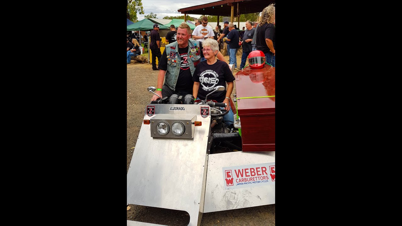 Coffin bike ride - YouTube