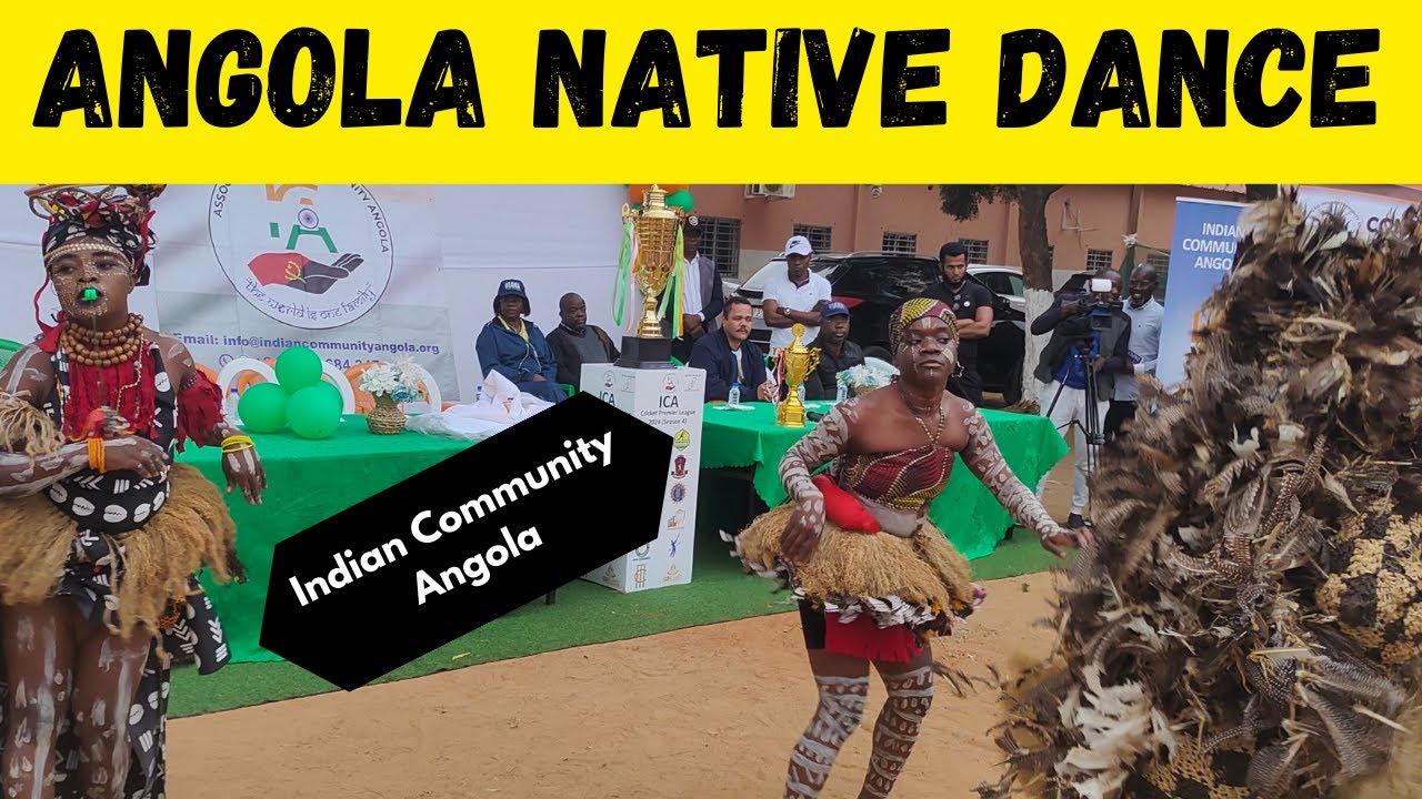 Angola Native Dance Program Indian Community #tamilvaanam #angola # ...
