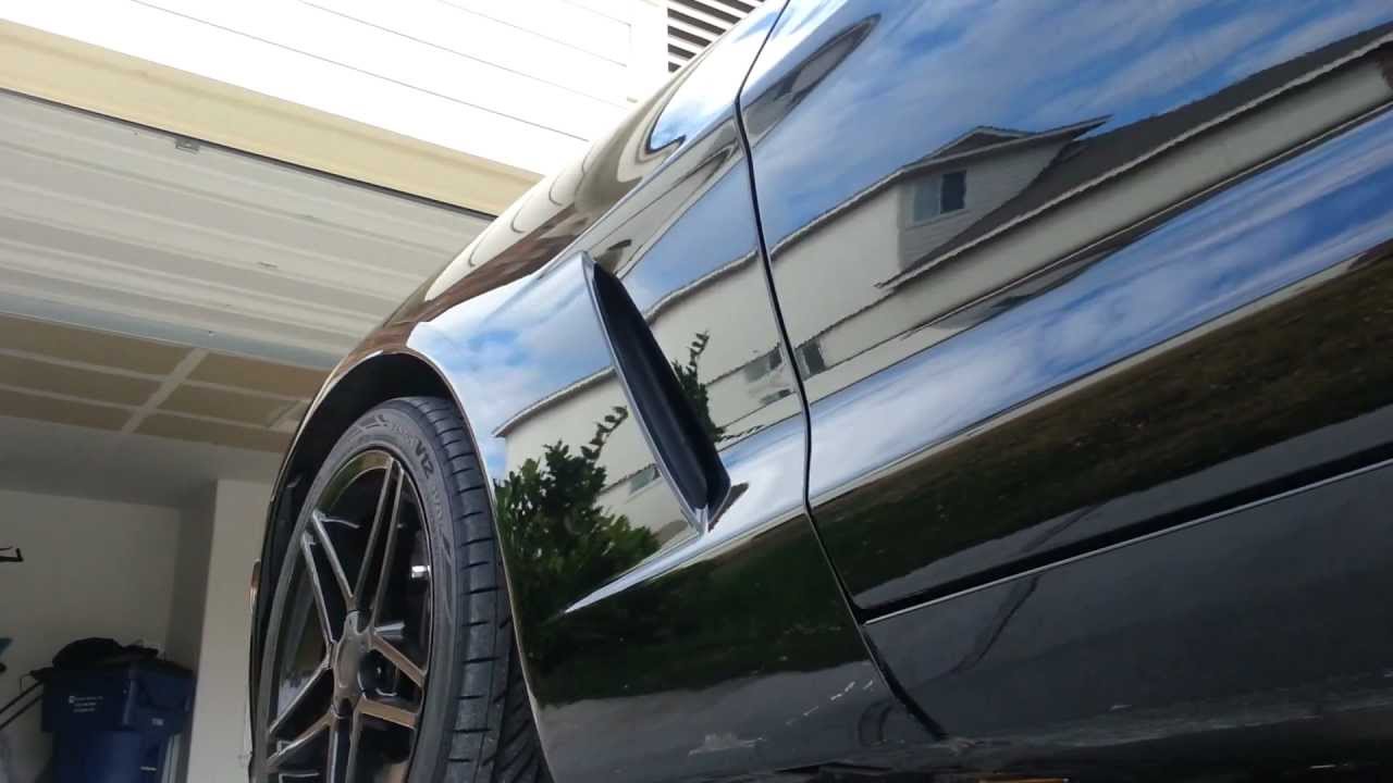 Cammed LS3 Cold start and back out -- Cammed, longtubes, Corsa - YouTube