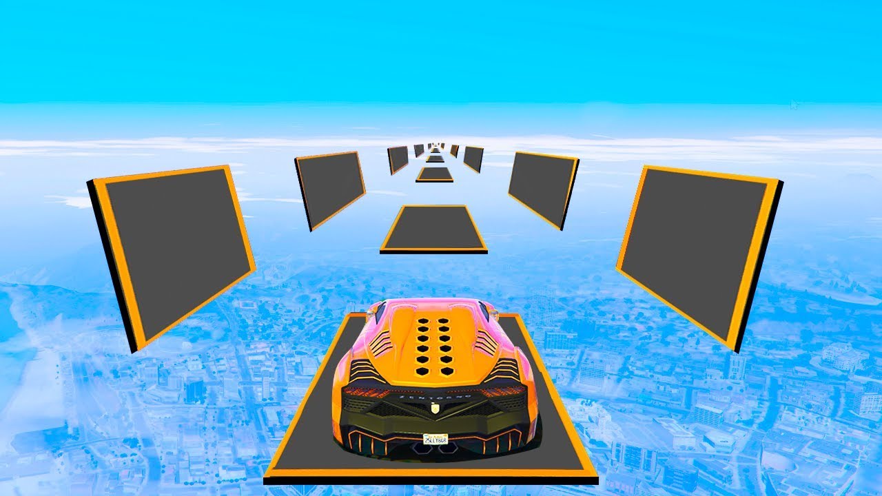 NEVER ENDING IMPOSSIBLE PARKOUR ! - GTA 5 Funny Moments - YouTube