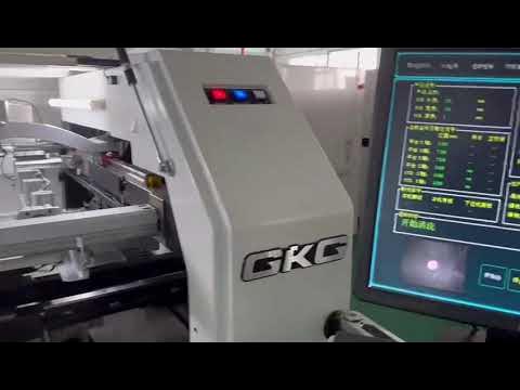 GKG G5 Automatic SMT Stencil Printer - YouTube
