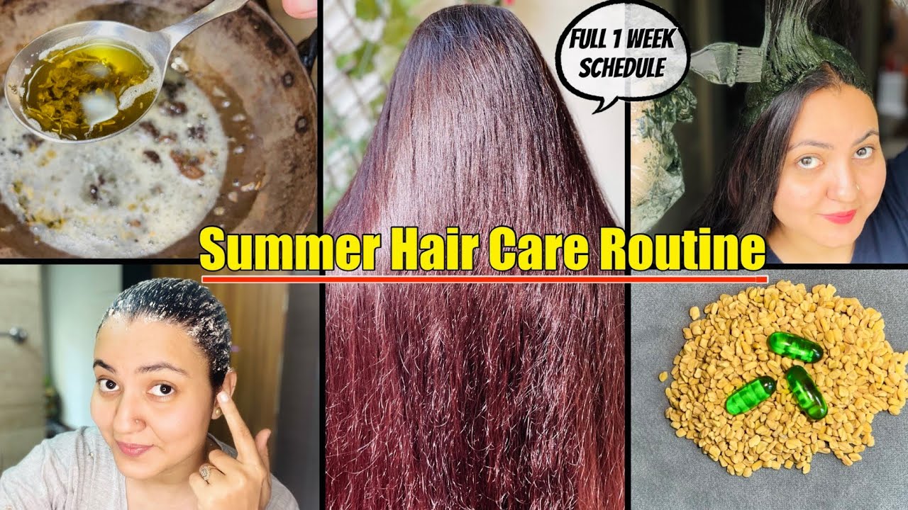 Summer Hair Care Routine 2023 Stop Hair Fall And Start Growth Get