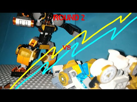 Lego mech fight Round 2 | Lego stop motion - YouTube