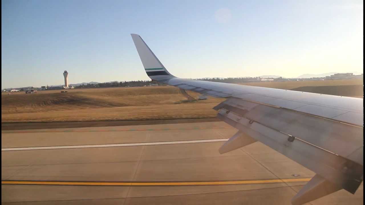 Landing in Seattle: Alaska Airlines Boeing 737-700 - YouTube