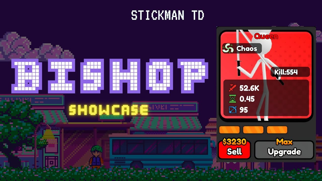 Stickman Tower Defense: Bishop Showcase #roblox #stickman #shorts # ...