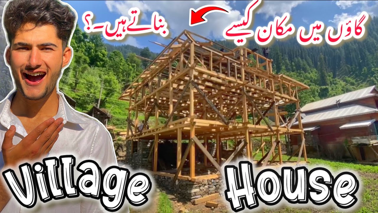 How do you build a house in a village? 😱 - YouTube