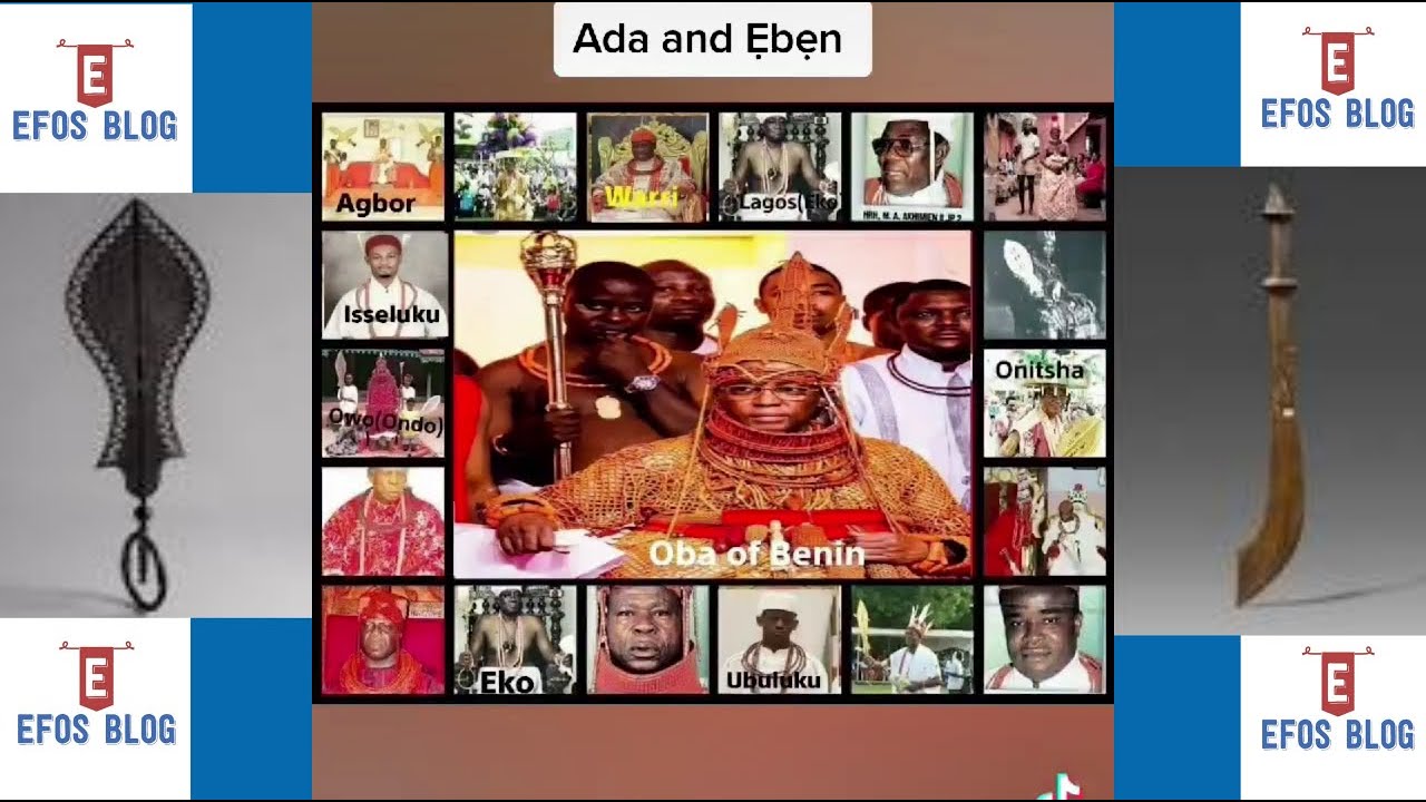 The Connectivity Of Ada And Eben In Benin Kingdom and Other Kingdoms In ...