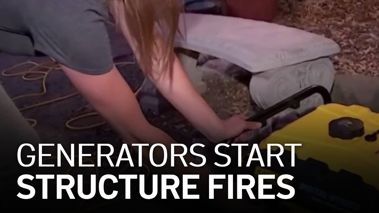 Generators Believed to Have Started 2 Fires in the Bay Area - YouTube