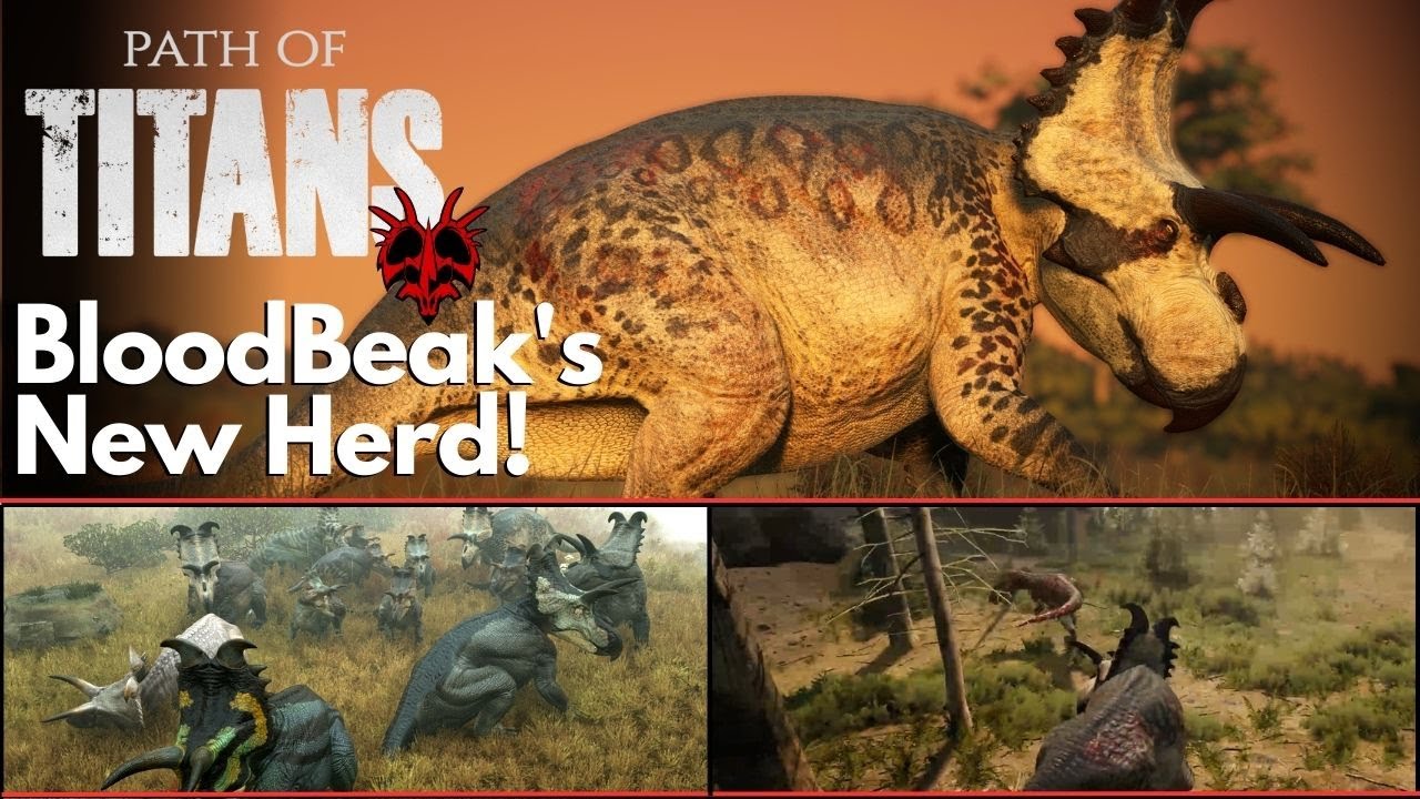 WWD Realism | A New Herd, Albertaceratops Experience | Path Of Titans ...