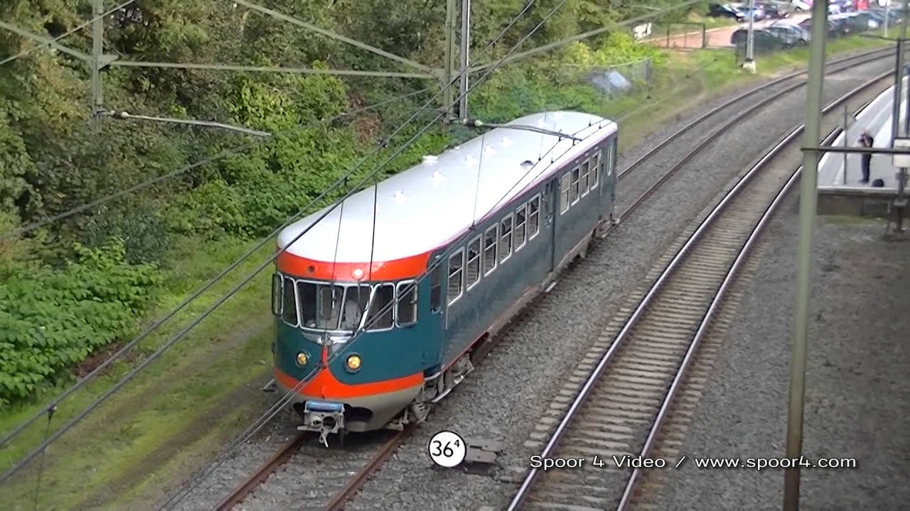Vertrek DE1 41 van Station Baarn - YouTube