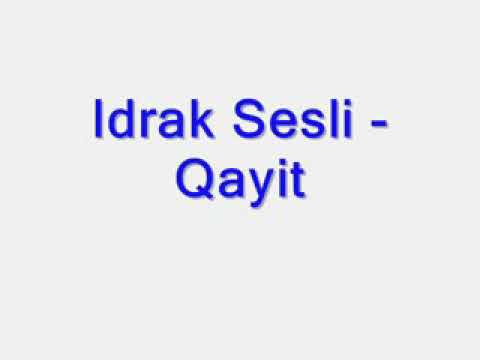 Idrak Səsli Heydərov Qayit.Gənc Muğəni