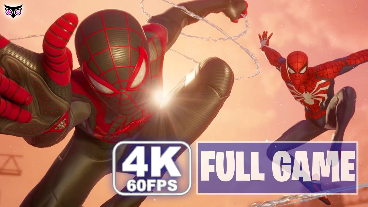Miles Morales "full game" 4k 60fps (max settings) Marvel's Spider Man ...