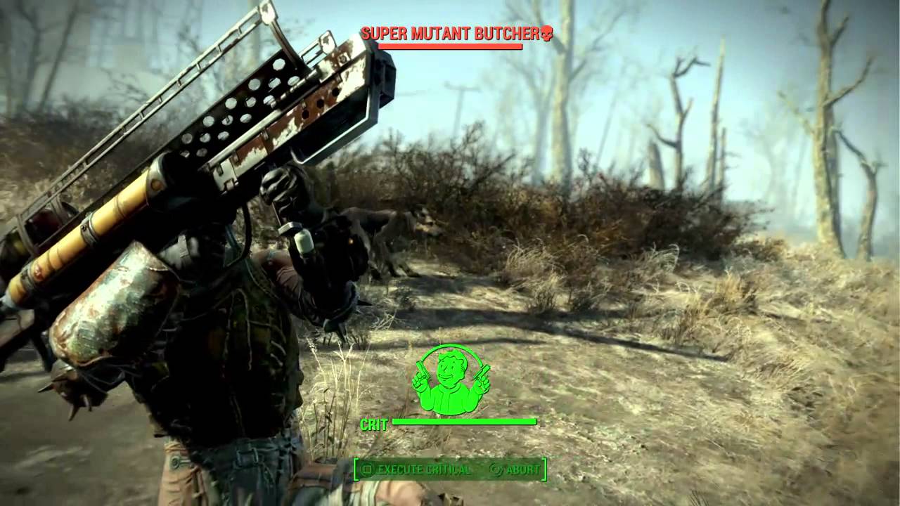 Fallout 4 - How to deal with a super mutant boss - YouTube