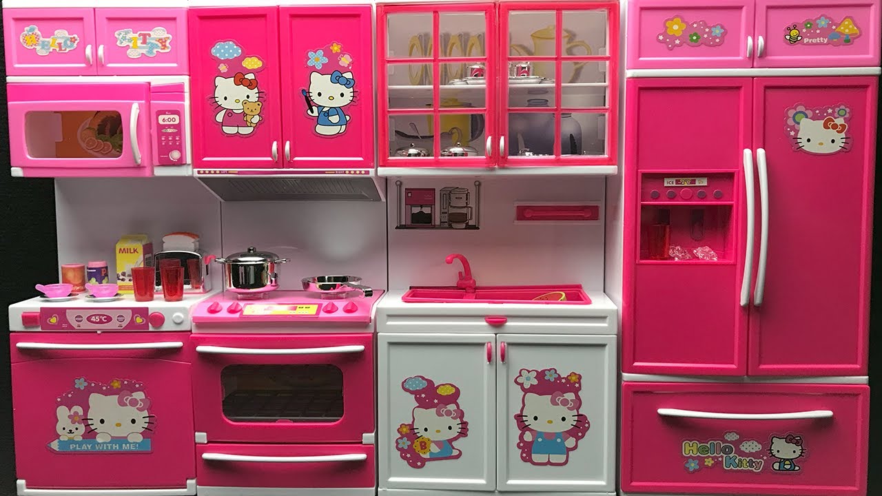 Hello Kitty Modern Kitchen Set Satisfying with Unboxing Compilation ...