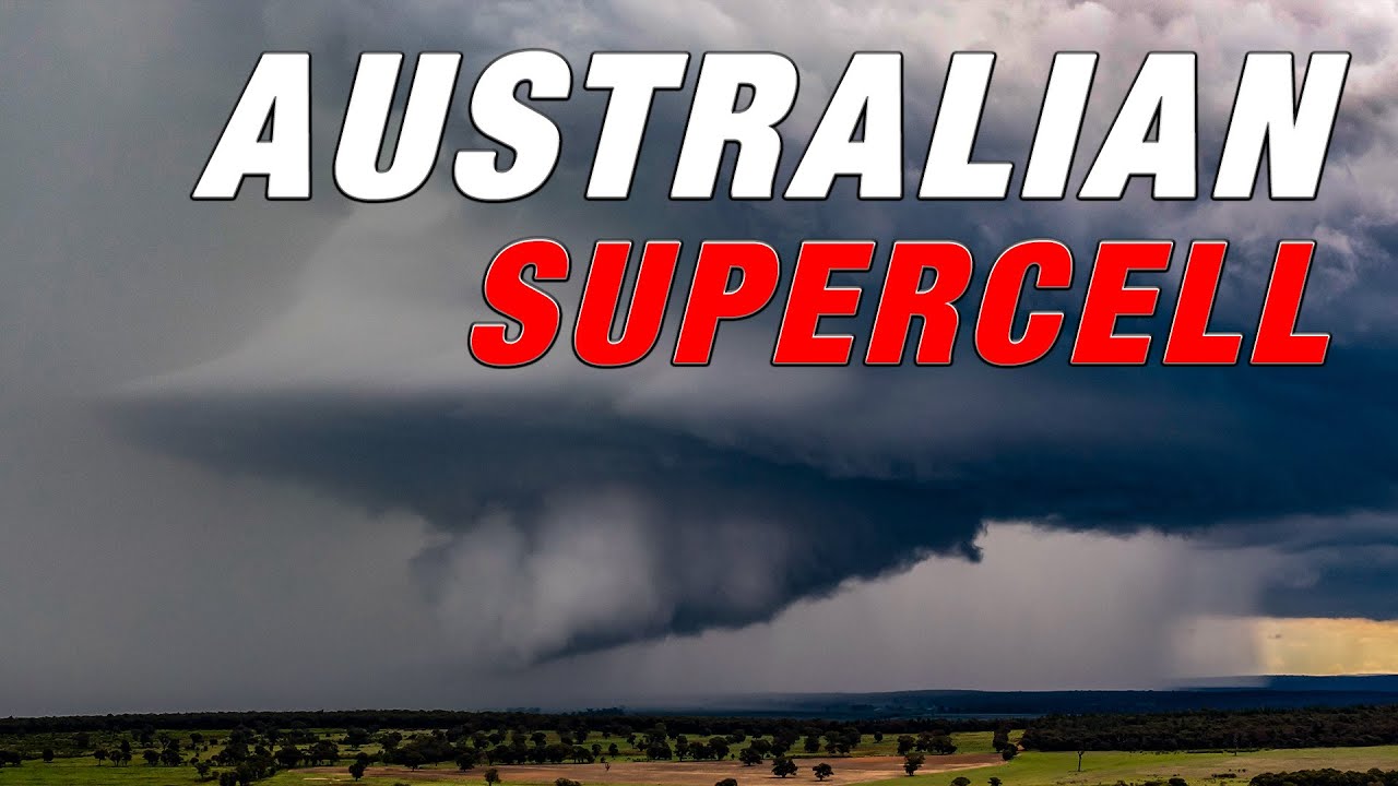 Australian Supercell Storm - 24th December 2023 - YouTube
