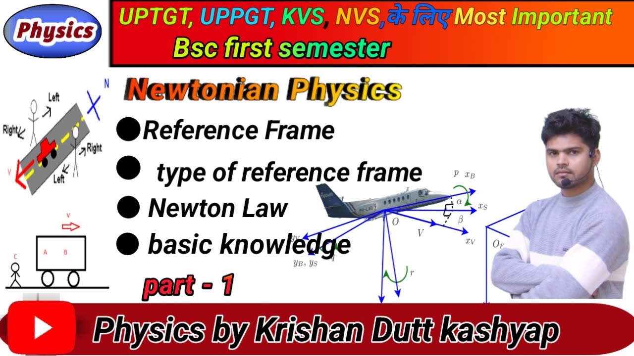 B.sc first semester Newtonian physics part -1|| physics by krishan dutt ...