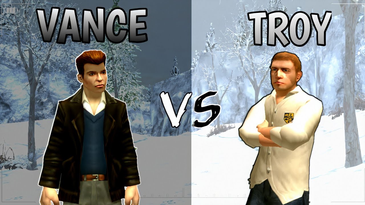 Bully AE: Vance Medici (Greasers) VS Troy Miller (Bullies) - YouTube