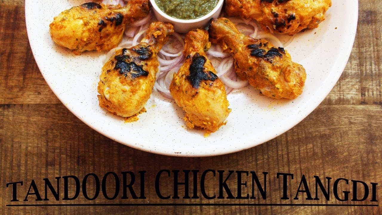 Tandoori Chicken Tangdi/ Banjara Tandoori Chicken (Gas Tandoor Recipe ...