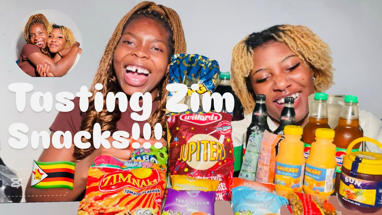 🇿🇼 Tasting Zim Snacks for the first time! | Zimbabwean Snack taste test ...