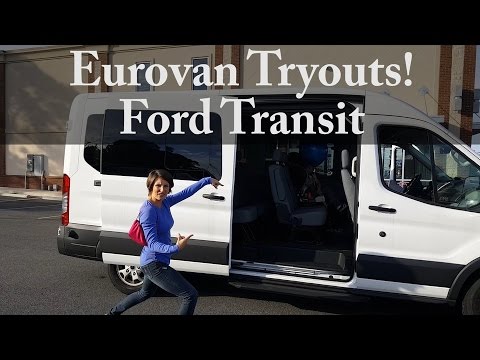 2017 Ford Transit Test Drive: Eurovan RV Tryouts - YouTube