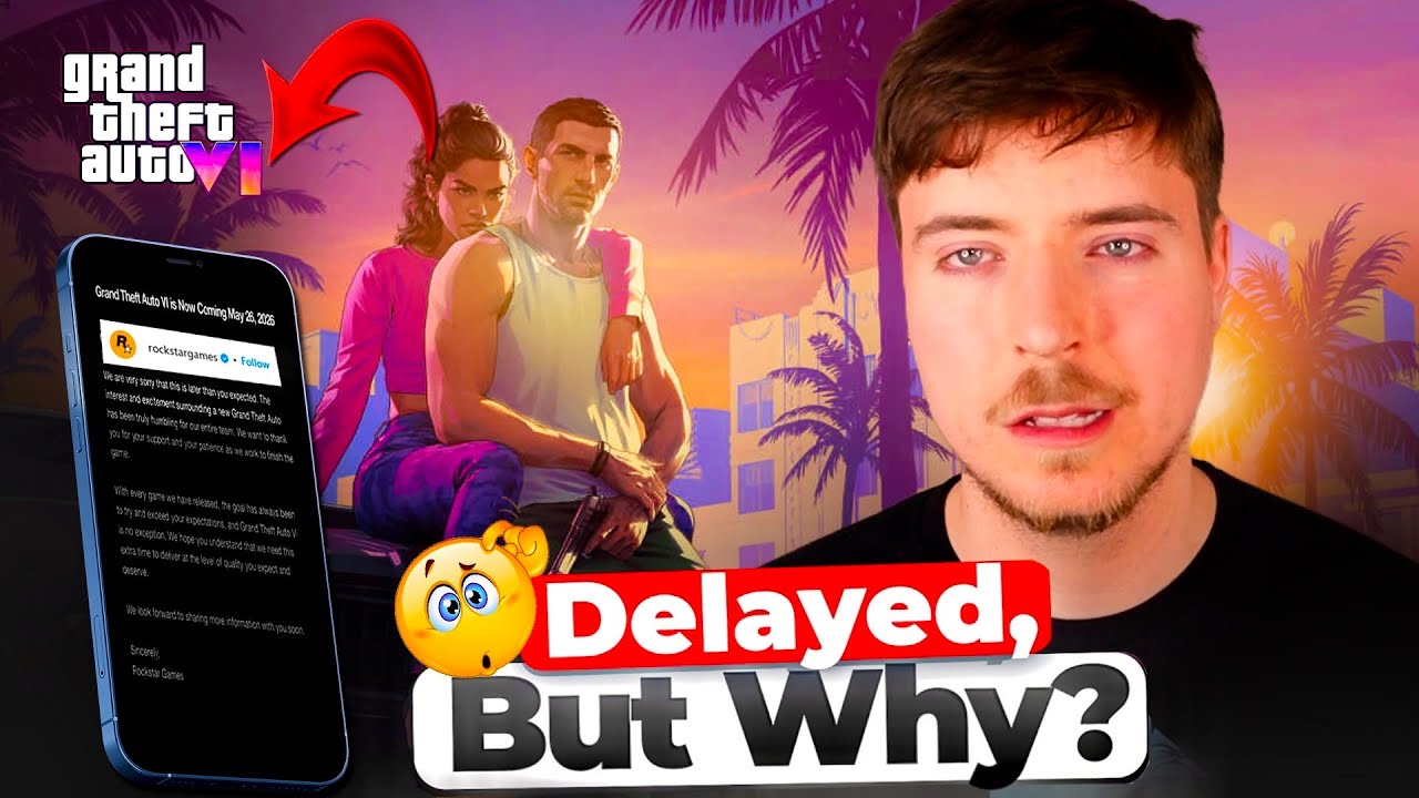 6 *REAL* Reasons Why GTA 6 Got Delayed 😭 | New Release Date 😱 | GTA 6 ...