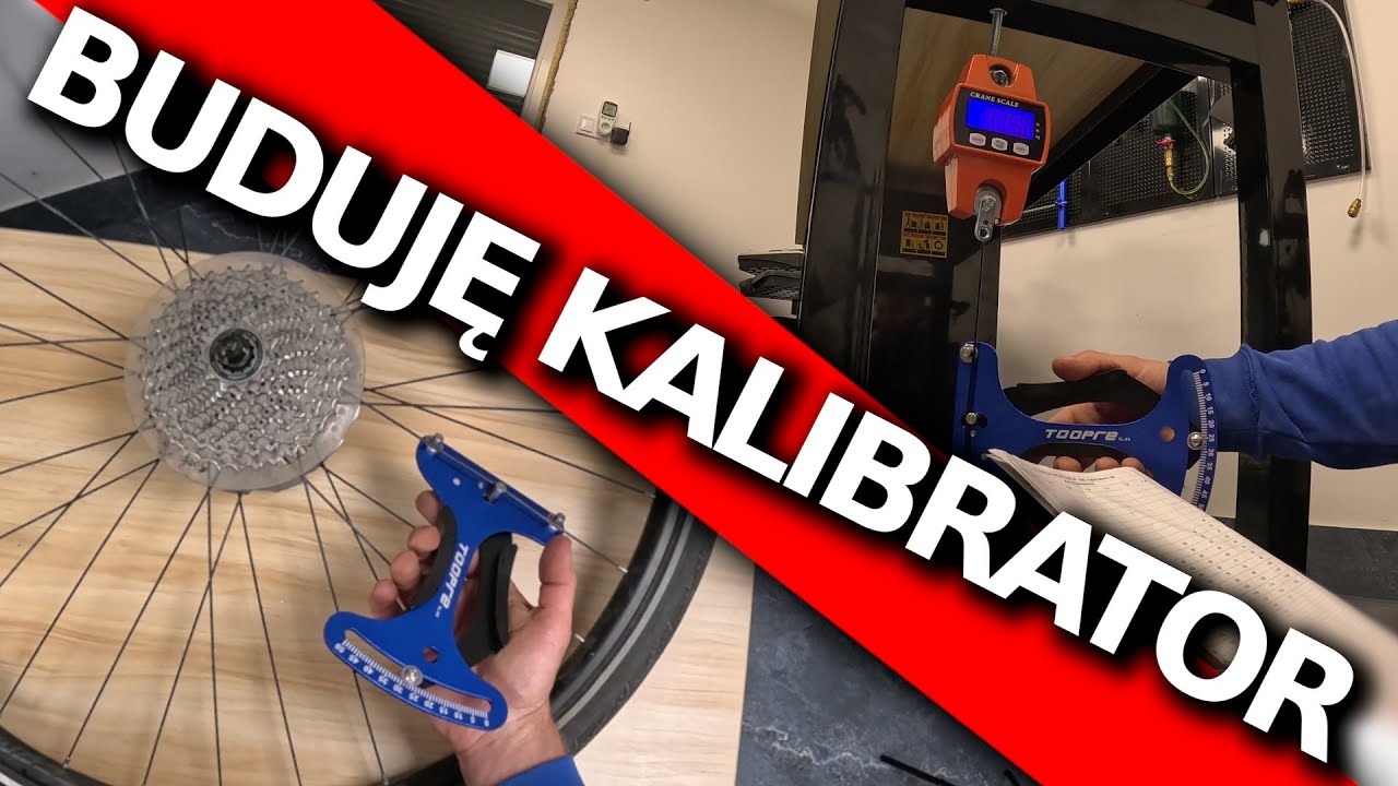Tensometr do kół rowerowych, obsługa i kalibracja - YouTube