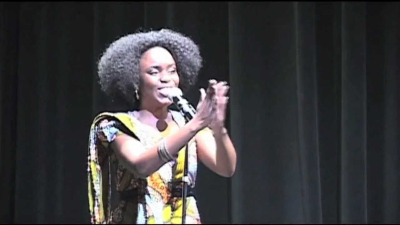 Offiong Bassey sings "Owo Iba Me Ita" at Chinua Achebe Colloquium 2011 ...