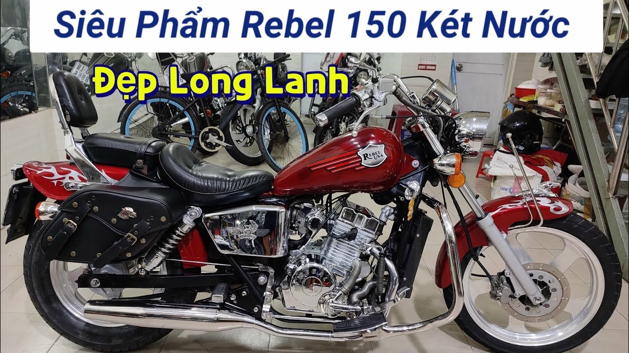 REBEL 150 KÉT NƯỚC MÀU ĐỎ ĐÔ ĐẸP LONG LANH TẠI LÂM MOTOR 0336937035 ...