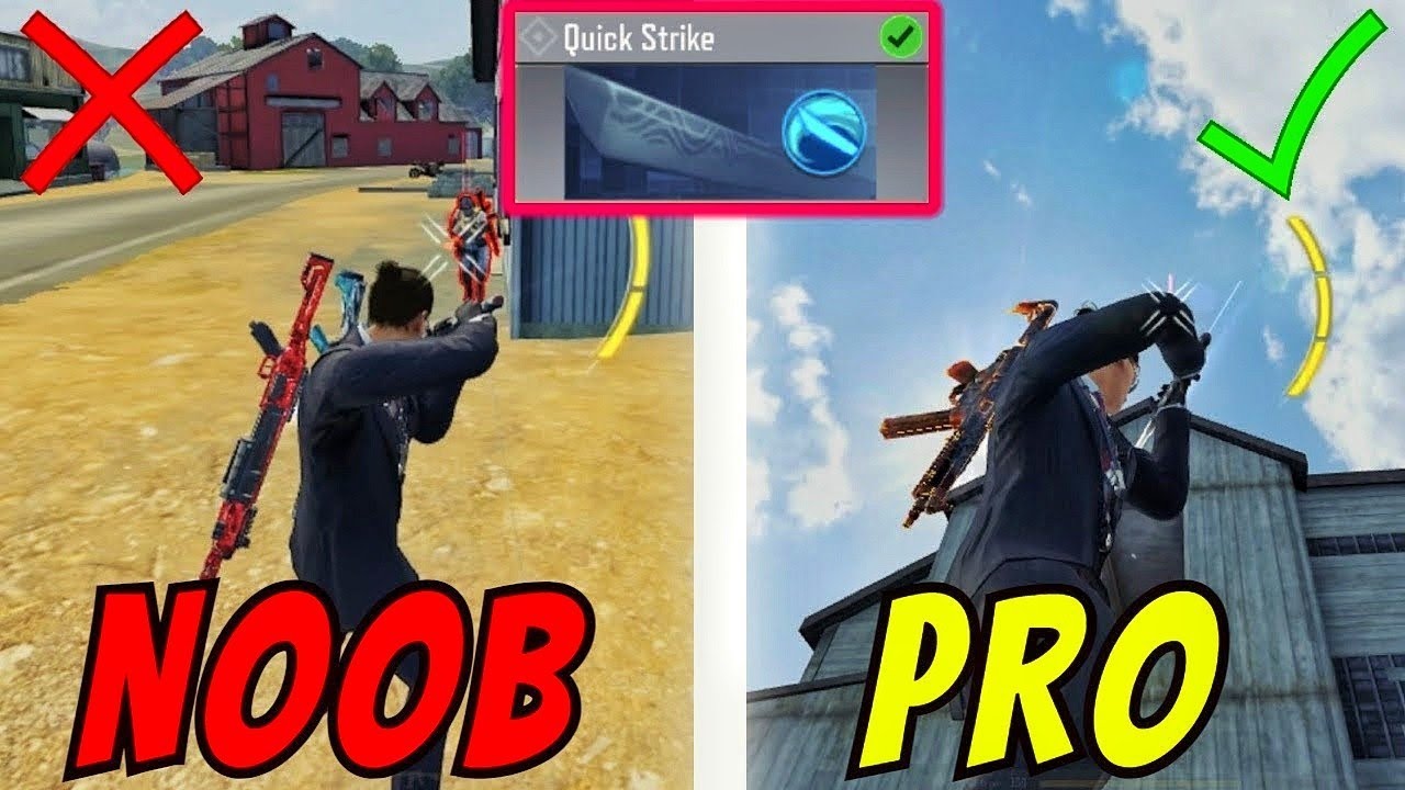 TUTORIAL ON HOW TO USE QUICKSTRIKE PROPERLY | CALL OF DUTY MOBILE ...