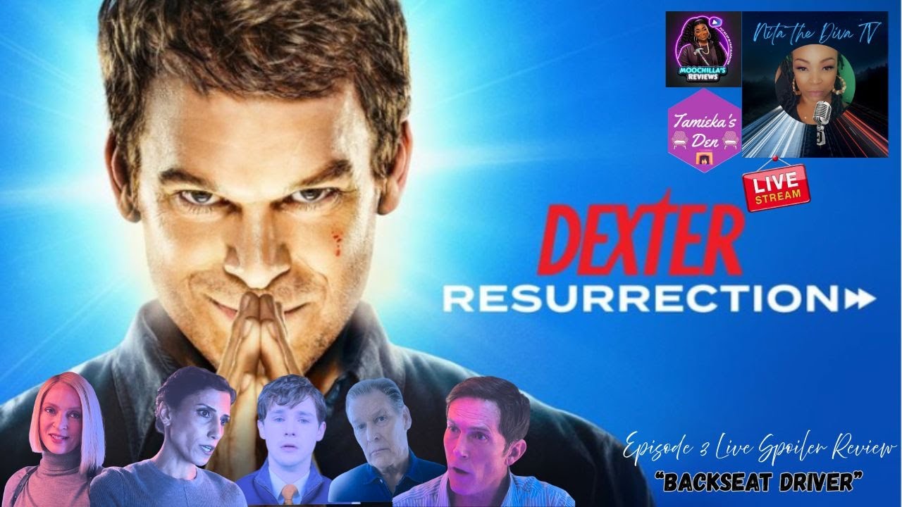 DEXTER RESURRECTION EPISODE 3 "BACKSEAT DRIVER" LIVE PANEL DISCUSSION ...