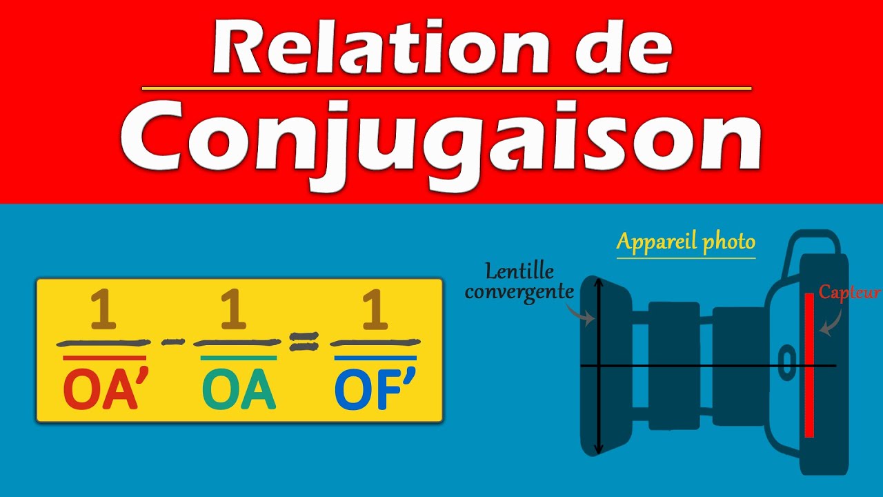 Relation de CONJUGAISON - Explication rigoureuse | 1ère spécialité - Physique Chimie - YouTube