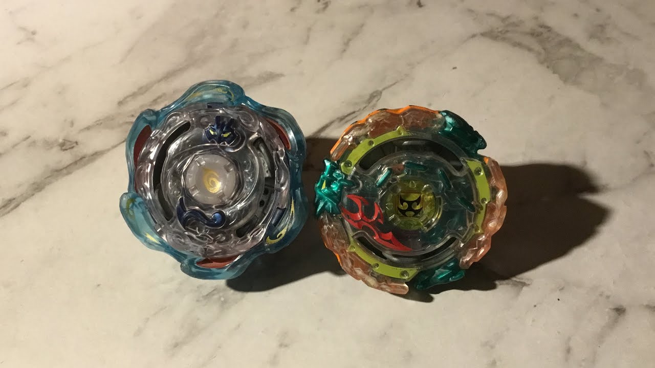 Kerbeus K3 Vs Jinnius J3 Beyblade Burst Battle - YouTube