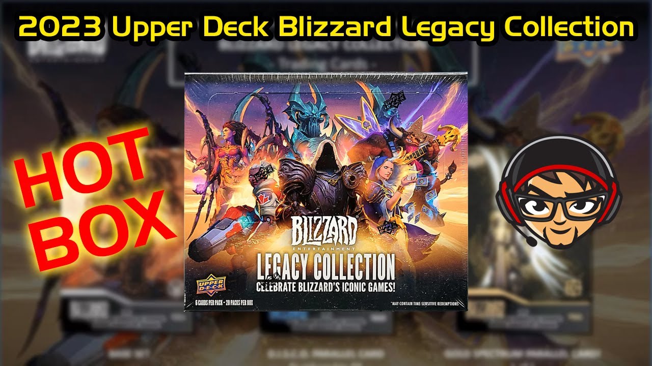 Opening - 2023 Upper Deck Blizzard Legacy Collection HOT BOX - YouTube