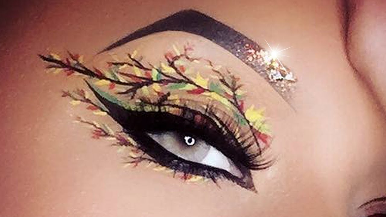 Autumn Leaves Makeup