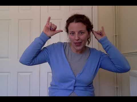 The Ginger Bread Man story in BSL-[subtitles available] - YouTube