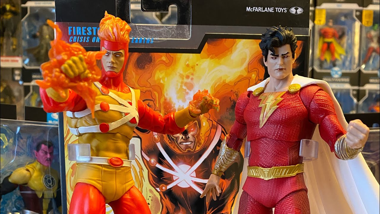 Mcfarlane Toys Collextors Series DC Multiverse Firestorm Figure Review ...