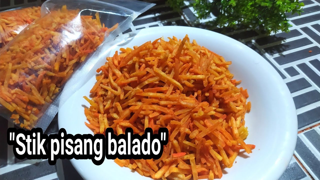 RESEP STIK PISANG BALADO, COCOK UNTUK IDE JUALAN@DAPURANIQ - YouTube