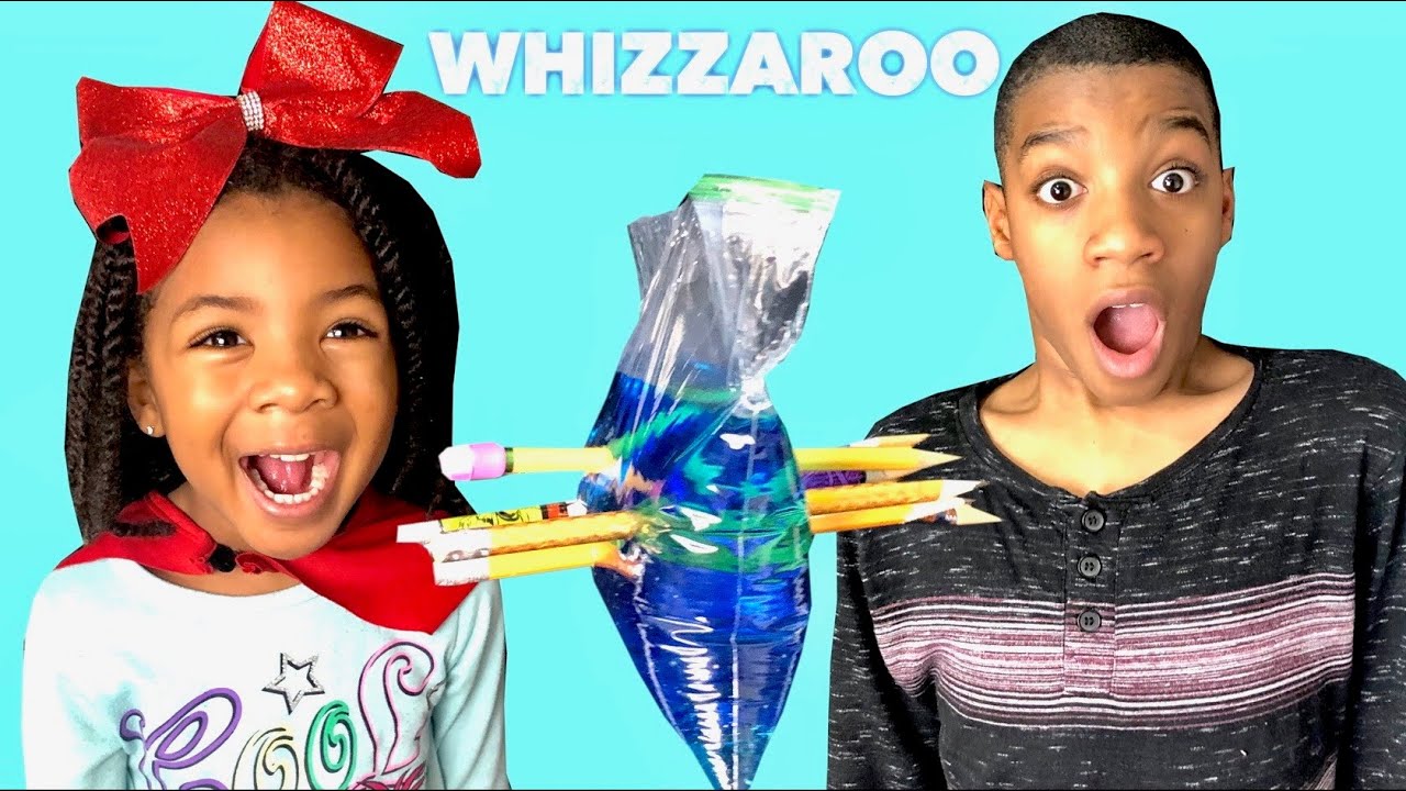 Easy DIY Science Experiments Leak Proof Bag with Pencil!!Sparkle ...