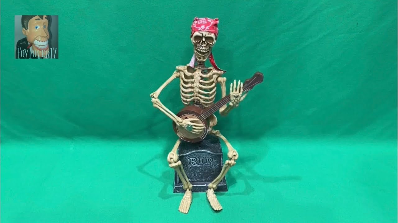 Magic Power Banjo Playing Skeleton - “Dixie’s Land” - YouTube