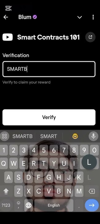 Smart Contracts 101 Blum code | Today Blum verify code| Blum verify task | #blum #shorts - YouTube