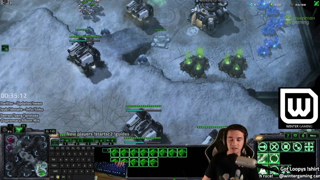 Winter Starcraft 2 Games #4 - Reapers Reloaded - YouTube