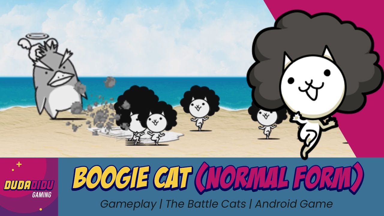 Boogie Cat (Normal Form) - Gameplay | The Battle Cats | Android Game ...