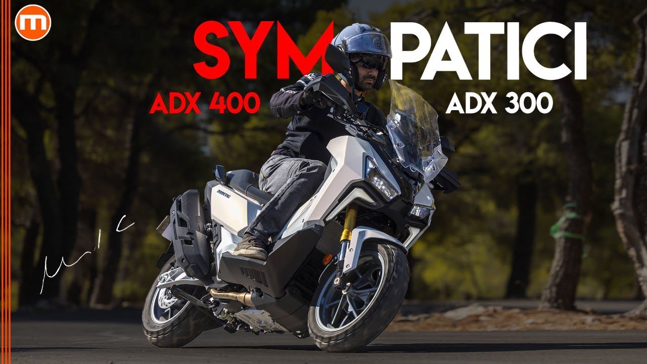 SYM ADXTG 400 e ADX 300 | Sono davvero due scooter ADVENTURE? | La ...