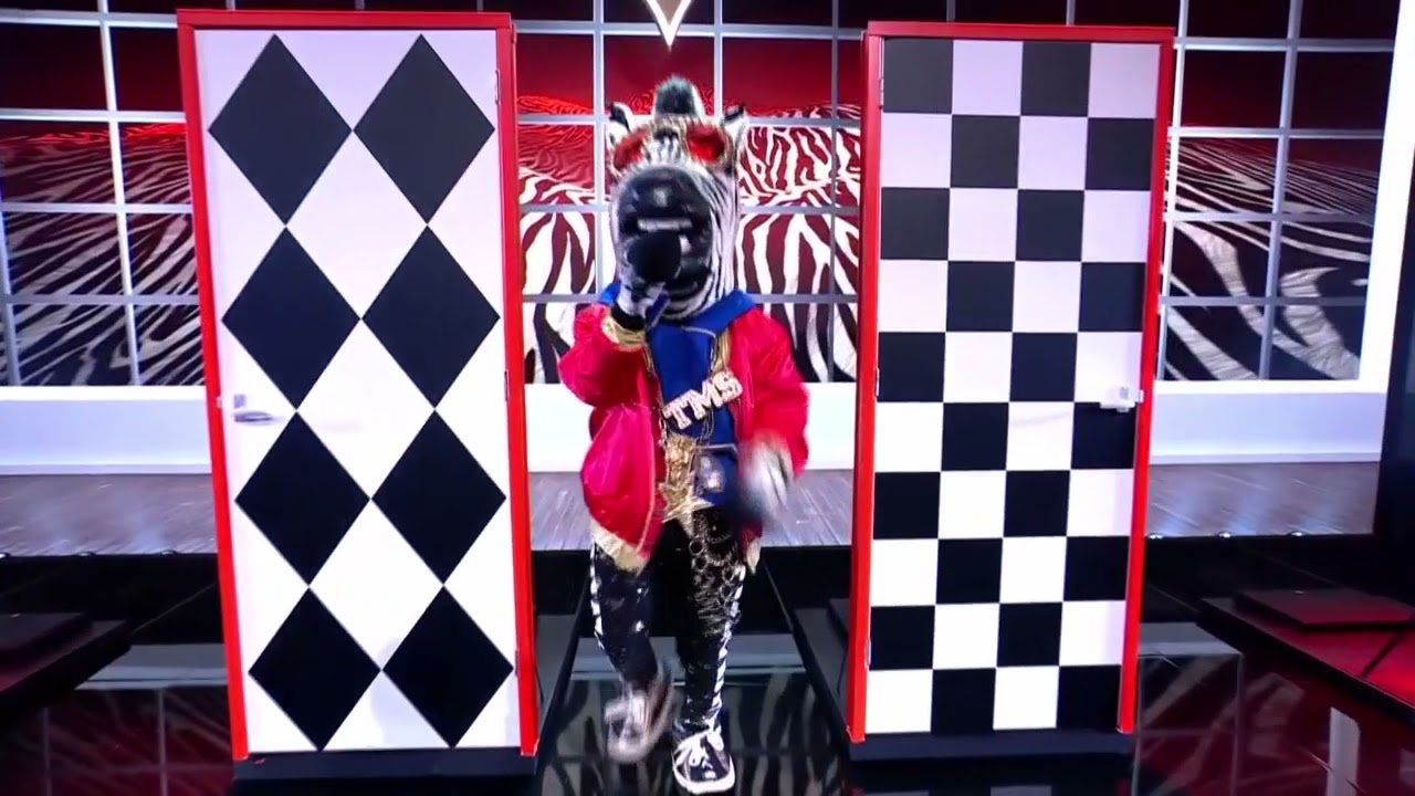 The masked singer Final Zebra I want to break free Queen - YouTube