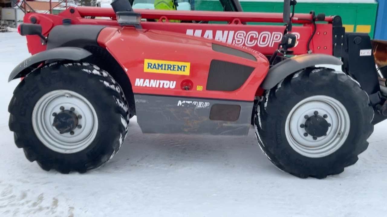 Köp Teleskoplastare Manitou MT932 på Klaravik - YouTube