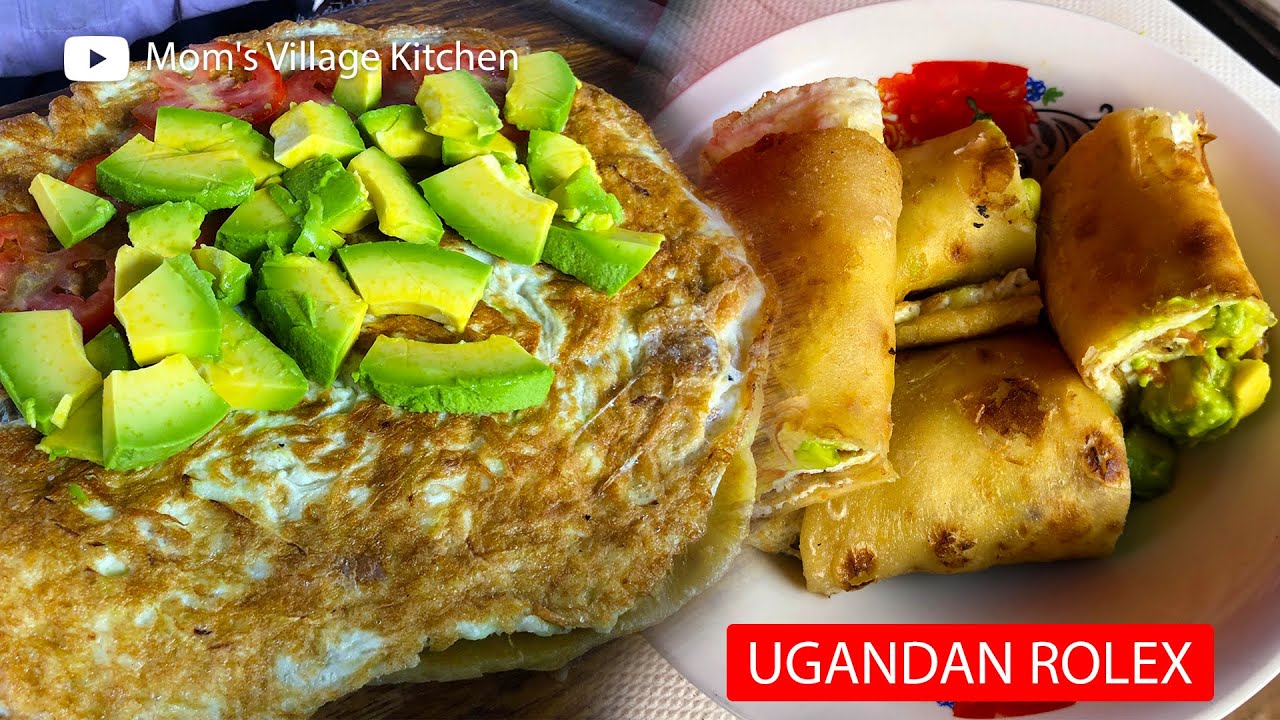 How to Make A Ugandan Rolex & Chapati - Cheapest Street Food Kampala ...